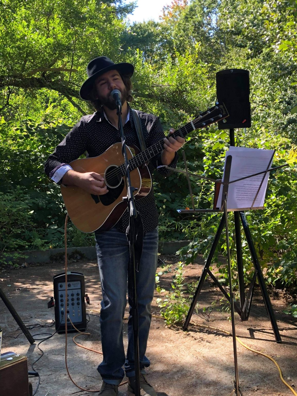 Aaron Nadeau Live at The Woodshed Taproom - Kennebec Cabin Company Event